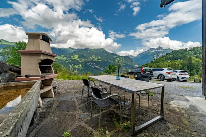 Cozy Studio With Terrace Bbq Mountain View - Meiringen