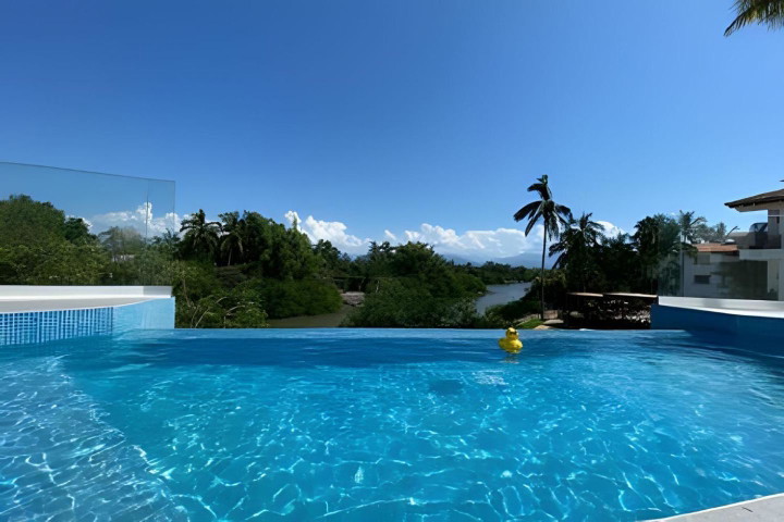 Quinta San Miguel Con Alberca Y Playa A 5 Minutos. - Nayarit