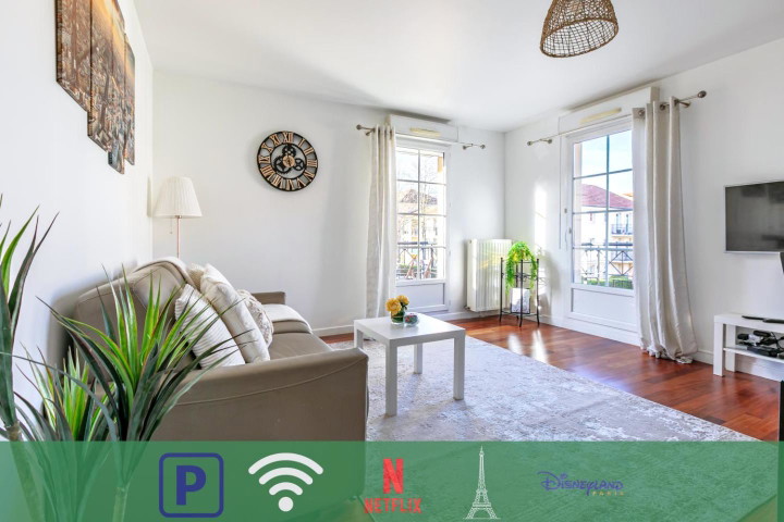 Spacieux T3 Tout Confort - Paris & Disneyland - Bussy-Saint-Georges