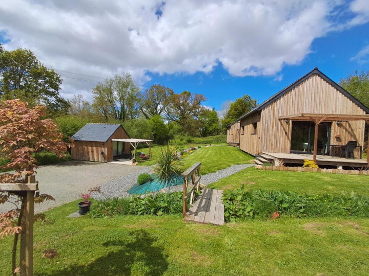 Chalets De Pont Cob Avec Spa - Châteauneuf-du-Faou
