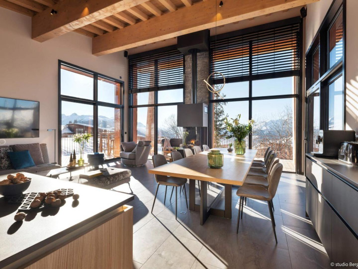 Chalet De Luxe Aux Arcs 1800 Avec Espace Bien-être - Peisey-Nancroix