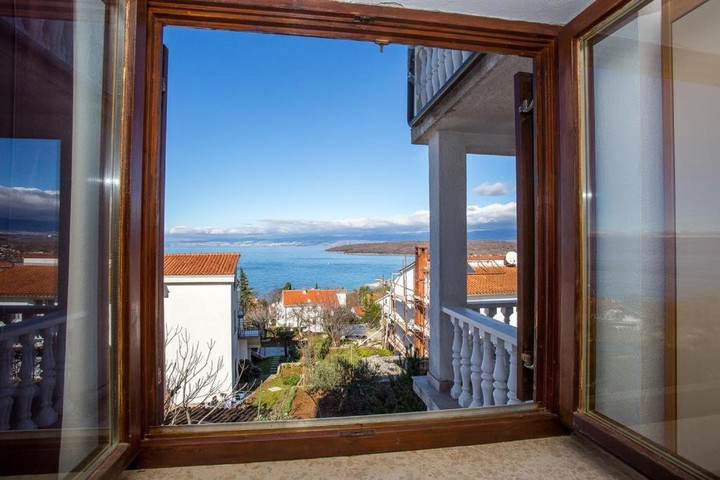 Apartment In Njivice With Sea View, Balcony, Air Conditioning, Wifi 4687-1 - Croatia