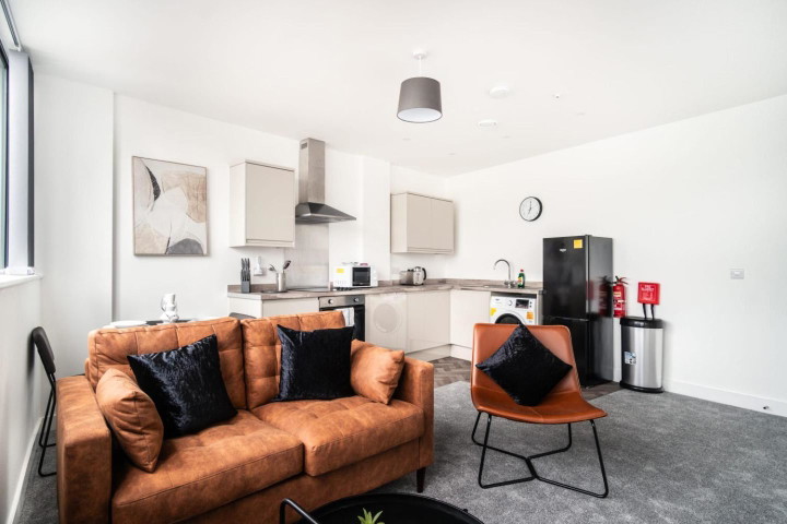 Modern 1br Near Wrexham Stadium & City Centre - Wrexham