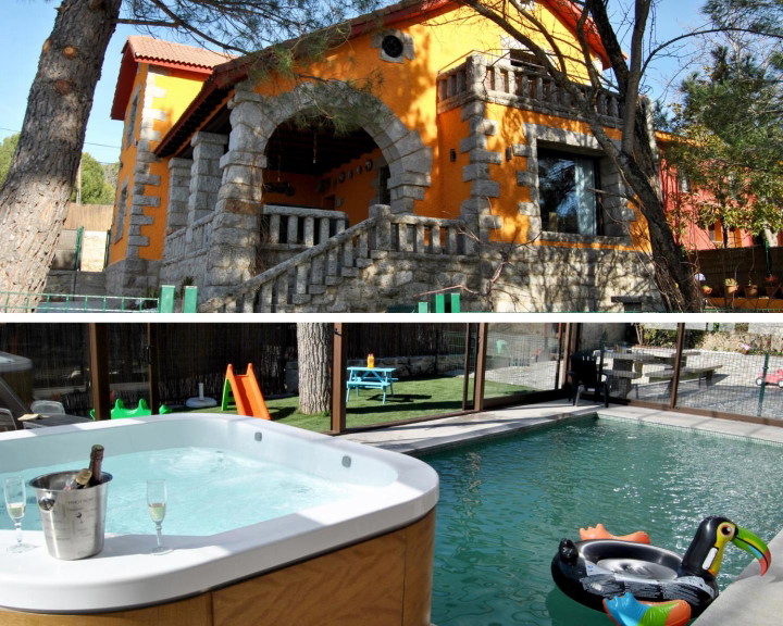 Casa Rural Mansion Adela Con Piscina Y Jacuzzi - Alpedrete