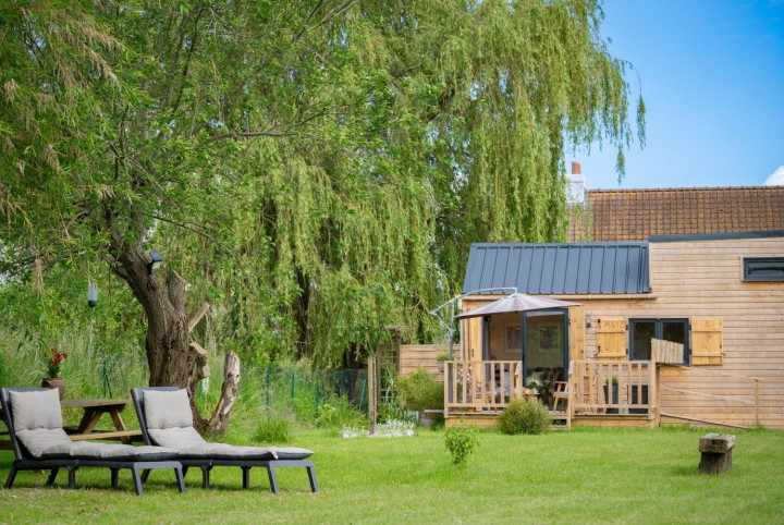 Tiny House Avec Jacuzzi En Option Au Coeur Du Marais - Arques