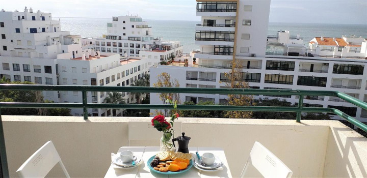 Avenida Mar- Vista Mar, Wifi, 150mt Praia - Quarteira