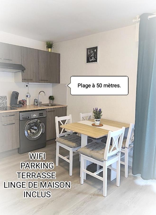 Charmant Studio Tout éQuipé à 100m De La Plage, Clim, Terrasse, Parking, Wifi, Linge De Maison Inclus - La Seyne-sur-Mer