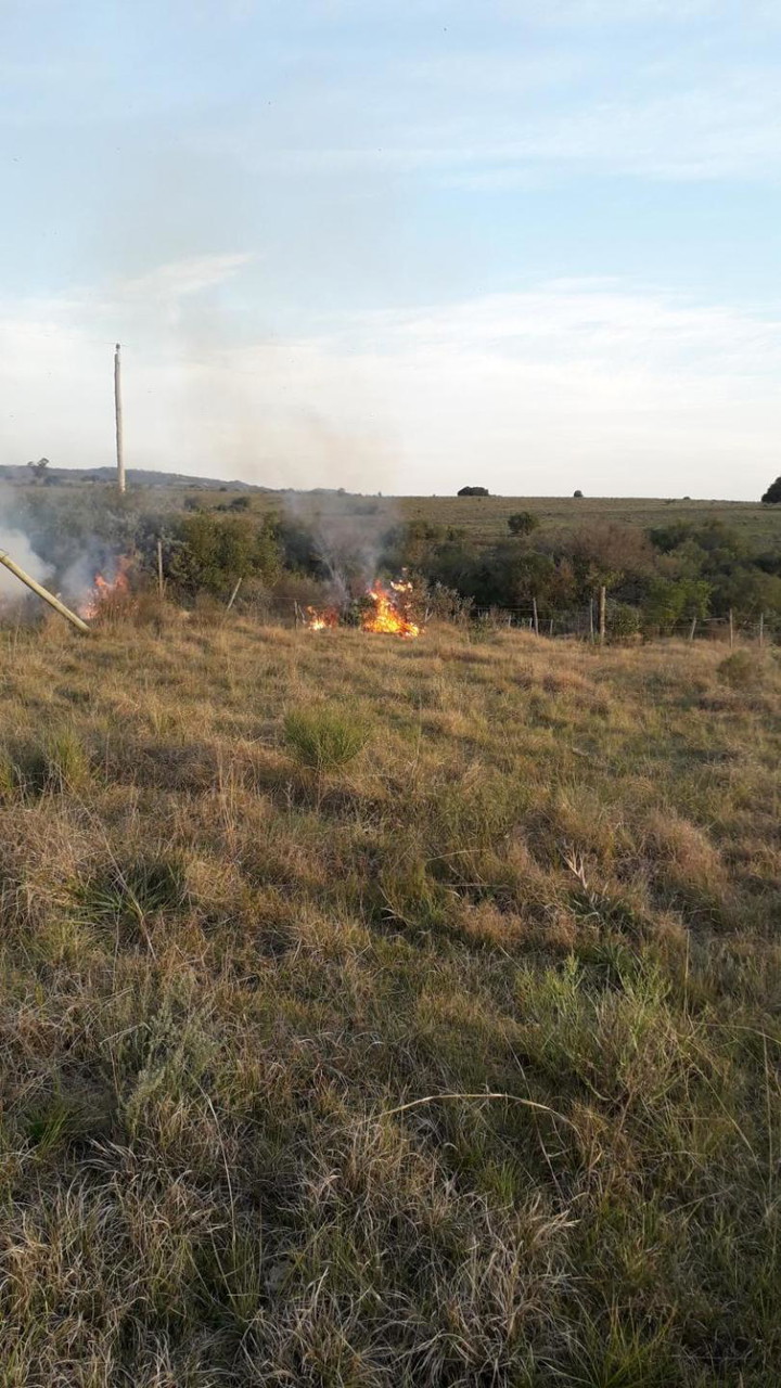 Chacra Y Cabaña Sin Luz Con Agua De Lluvia Tanque Luz Vateria - Uruguay