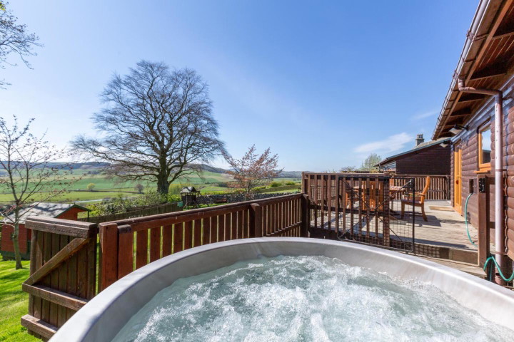 Douglas Fir Lodge With Hot Tub - Dundee