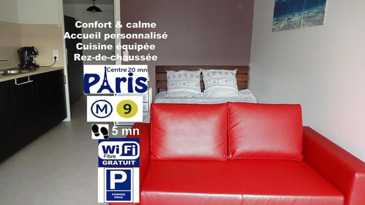 Feel At Home Paris-montreuil 500m Metro Parking Privé Gratuit - Ivry-sur-Seine