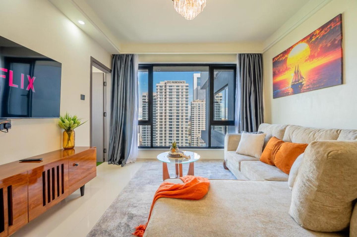 Modern 1br With Heated Rooftop Pool Fully Equipped Gym Netflix And High Speed Wifi - Nairobi