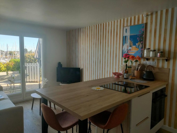 Ref 078 T2 Rénové Rdc Vue Port Crouesty - Larmor-Baden