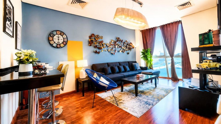 Zigzag Tower B-travellers' Retreat, 2br With Pool And Sea View At Pearl-1008 - Qatar