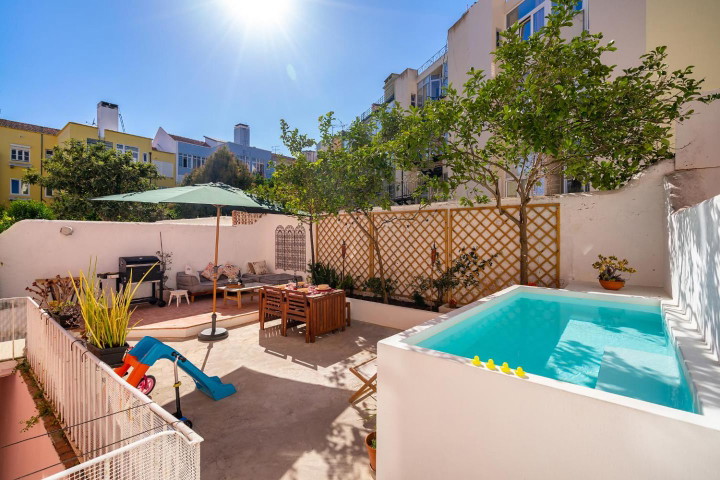 Lisbon Design Flat, Luxury, 7 People, Pool Garden - Lisboa