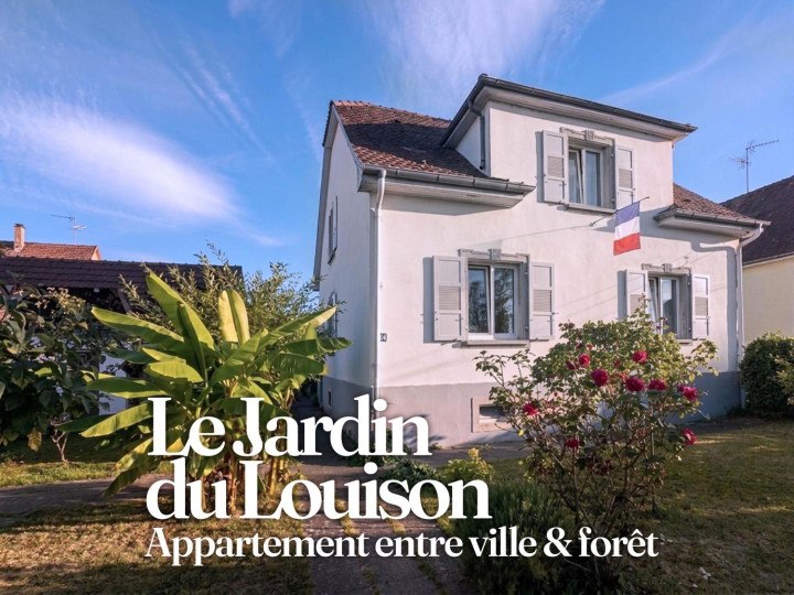 Le Jardin Du Louison - 2p - 70m2 - Jardin Et Parking Près Parlement - Strasbourg