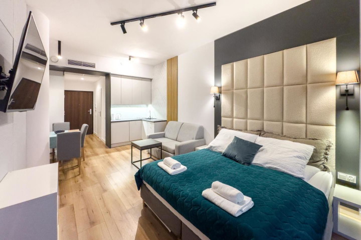 Ans Hanza Tower Apartment No 410 - Swimming Pool, Sauna, Jacuzzi, Viewing Terrace - Szczecin