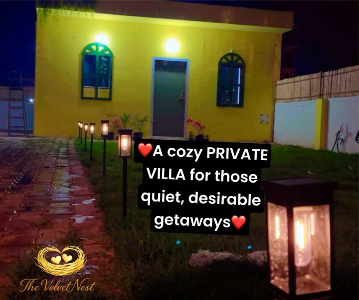 The Velvet Nest - Gurgaon - Luxurious Single Bedroom Private Villa With Garden - Gurgaon