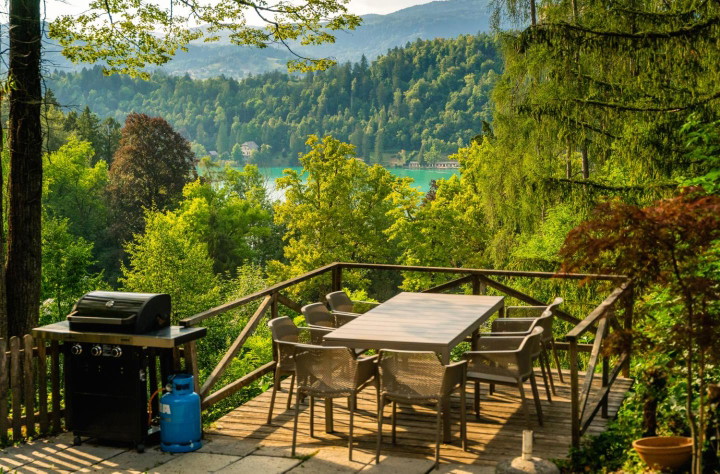 Panoramic Forest Chalet Bled Lake And Castle View - Bled