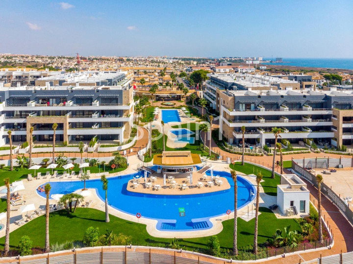 Exclusive Apartment In Flamenca Village With Gym, Sauna, 3 Pools - 600 M From The Beach - 
