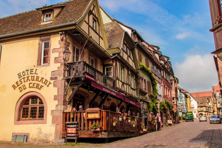 Hotel Au Cerf - Bergheim, France