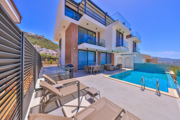 Villa Sky Line - Private Pool - Panoramic Sea View - Kaş