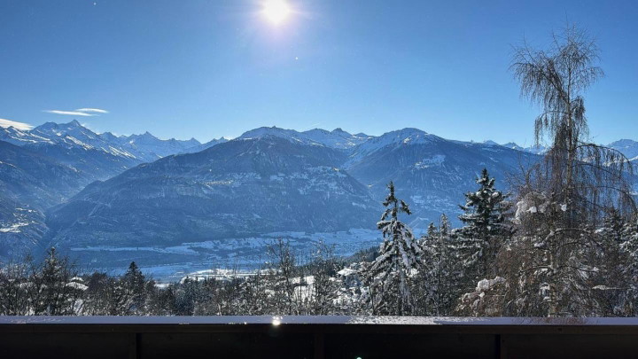 Charmant Appartement Avec Vue Splendide - Canton du Valais