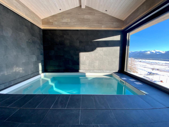 Artik Chalet Avec Vue à 180 Degrés Et Piscine - Formiguères