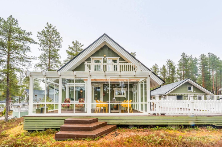 Holiday Cabin Happy Place Incl Wifi, Ac, Washing Machine - Finlandiya
