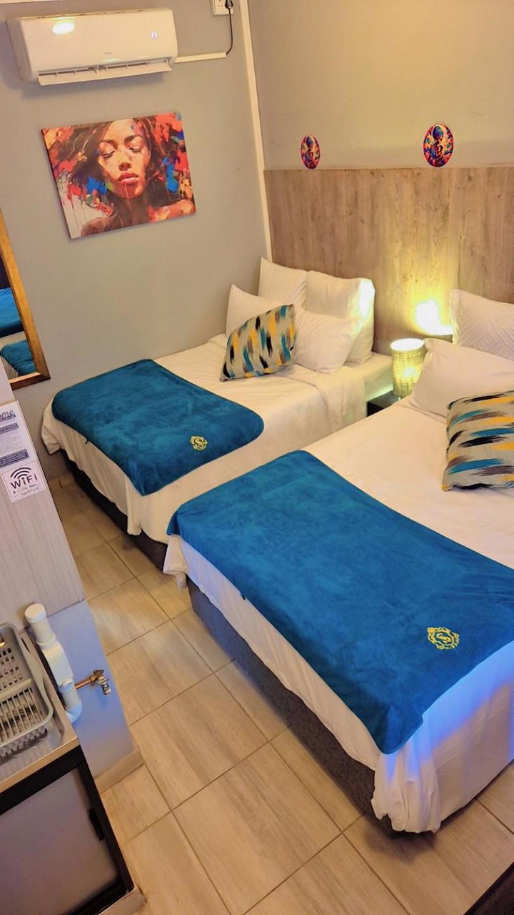 Turquoise Blue Family Room - Rustenburg