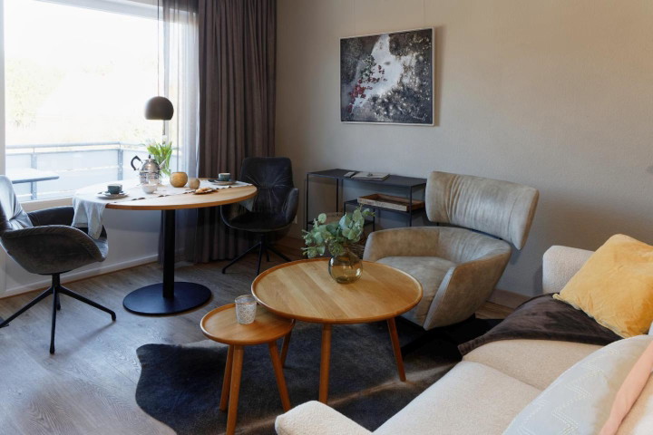Antares Spiekerooger Gästehaus-sonnengartenbalkon Nord - Wohnung 5 - Spiekeroog