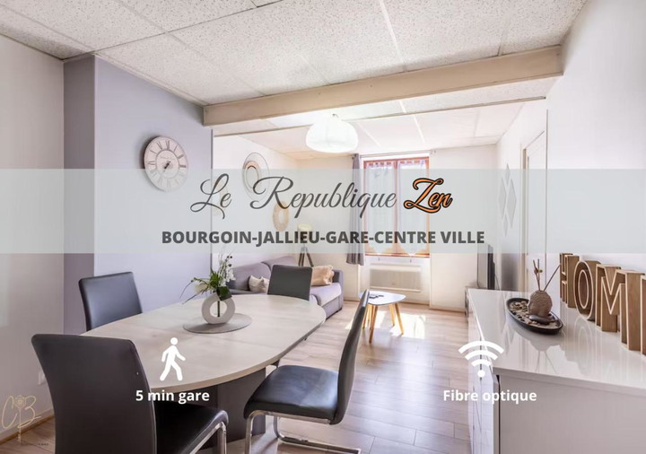 Le République-gare-centre Ville - L'Isle-d'Abeau