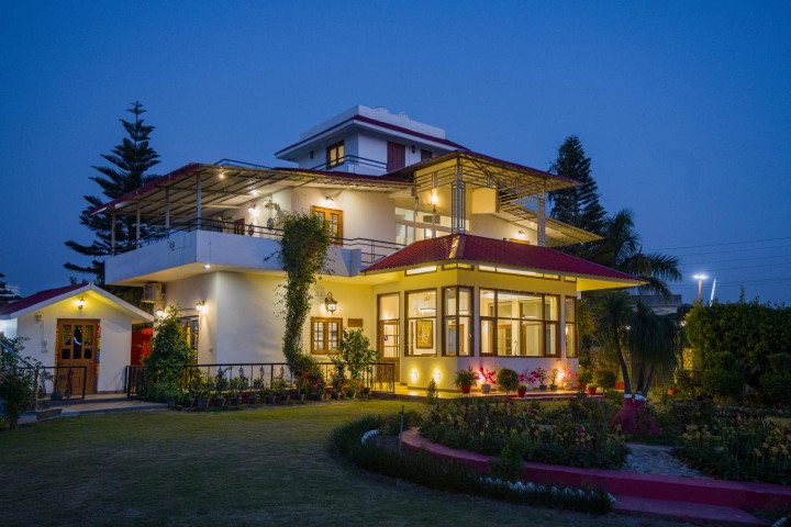 Alaya Stays Farm Naturelle Serene 3-bhk Farmhouse With Pvt Pool ,Garden, Orchards & Terrace Near Jim Corbett - Ramnagar