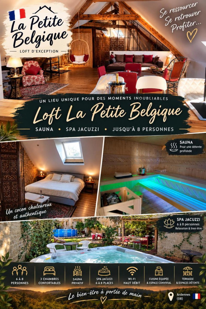 La Petite Belgique Loft In Sedan - Sedán