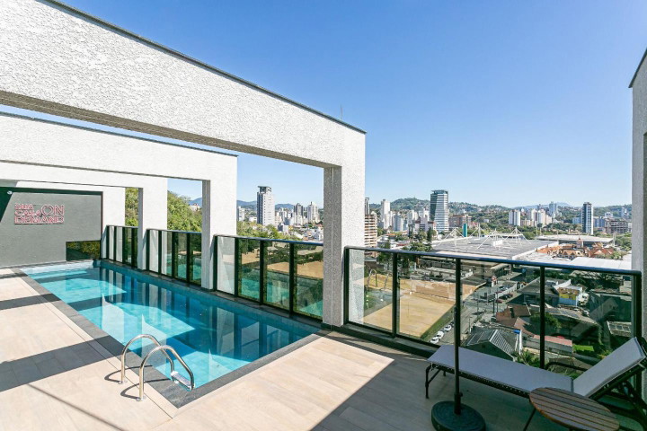 Village Lofts A 5 Minutos Da Vila Germânica Com Piscina Aquecida No Terraço - Blumenau