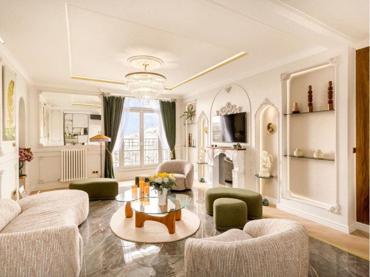 Merveil Signature Suite Hoche - Eiffel Tower View - Levallois-Perret