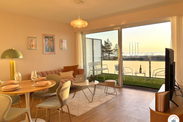 Le Pop Art' - Terrasse Great Sea View And Parking - Honfleur