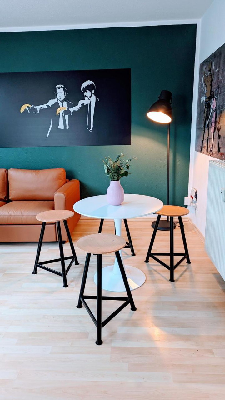 Rooftop Art Apartment, E-roller,ausblick,wlan,tv, Netflix - Saxe