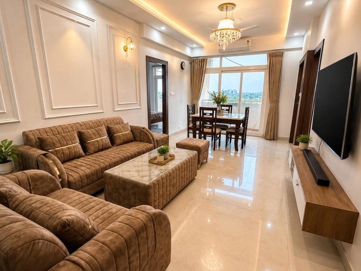 Premium Aura Stays 2 Bhk Luxury Family Stay - Agra