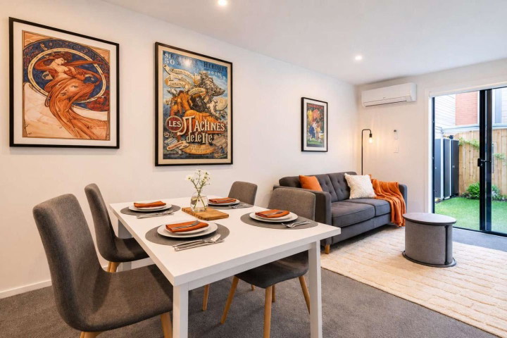 City Townhouse - 2br With Yard & Walk To Riverside - Lyttelton