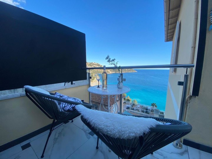 Brand New Studio, Sea View, Aircon, Wifi - Beausoleil
