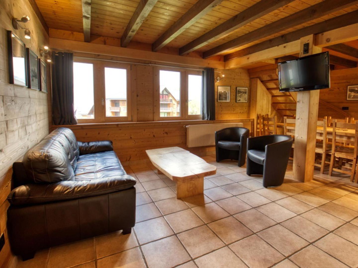 Chalet Au Pied Des Pistes, Sauna Et Terrasse, Pour 12 Pers. - Morillon