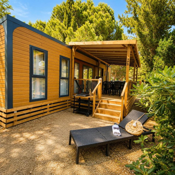 Le Solena Mobil Home Camping 4étoiles Le Sainte Marie Piscines & Plage à 900m - Sainte-Marie