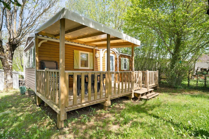 Mobilhome Olivier Avec Terrasse 4p - Gourdon