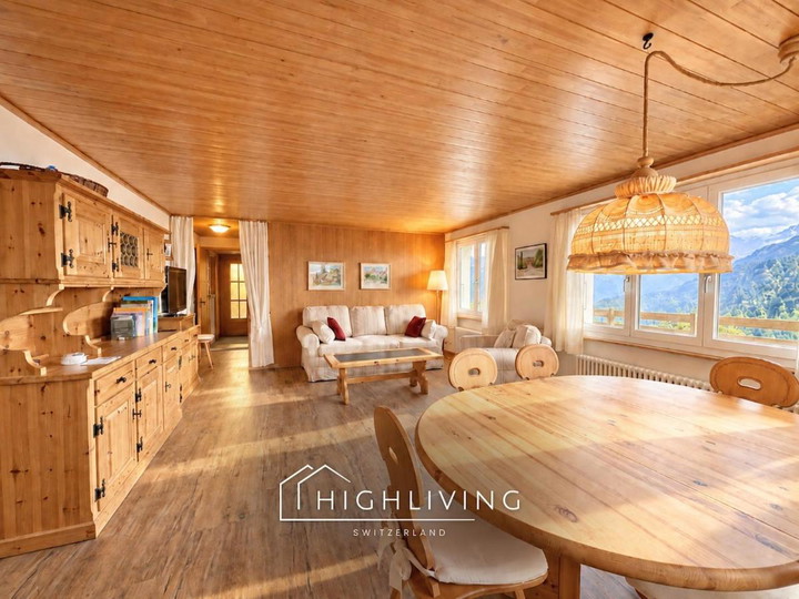 Chalet Homburg With Panoramic View And Free Parking - Frutigen