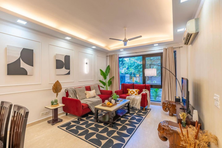 The City Abode By The Blue Kite - 3bhk Serviced Apartments With Wi-fi, Housekeeping & Kitchen In Safdarjung South Delhi Near Aiims Hospital, Sarojini Market - New Delhi