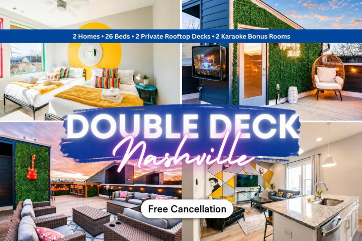 East Nash Double - 26 Beds Booking Fast - Nashville, TN