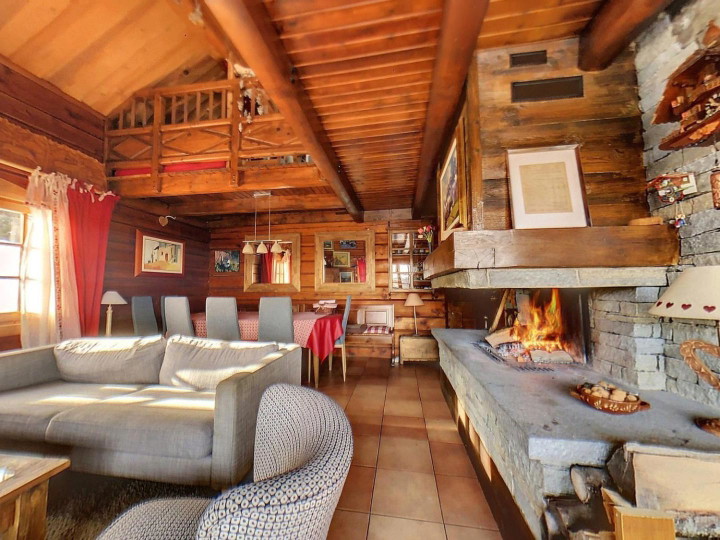 Chalet 10 Pers Tout Confort Avec Cheminée Et Sauna - Saint-Jean-d'Arves