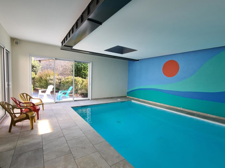 Villa Ty Mam Goz, 50m Mer, Piscine Intérieure, Spa, 11 Personnes - Île de Batz