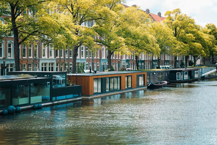 The Amsterdam Houseboat Family - De Jordaan Brand New Houseboat! - Ámsterdam