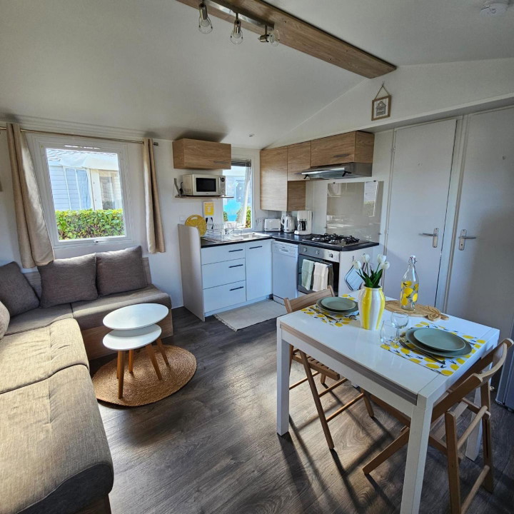 Mobil-home 2 Ch - 4-6 Pers - Terrasse & Wifi - Domaine De Kerlann - Pont-Aven